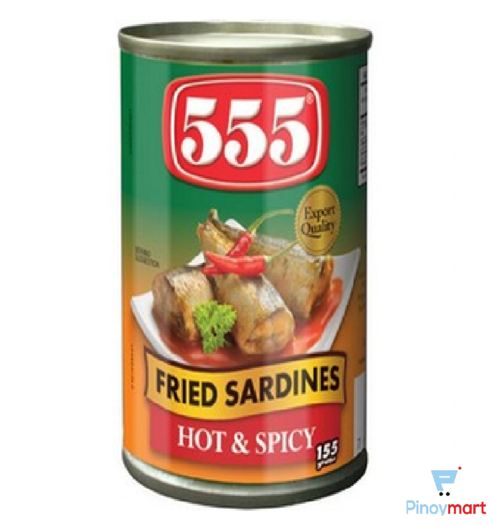 555 Fried Sardines Hot & Spicy - Pinoymart