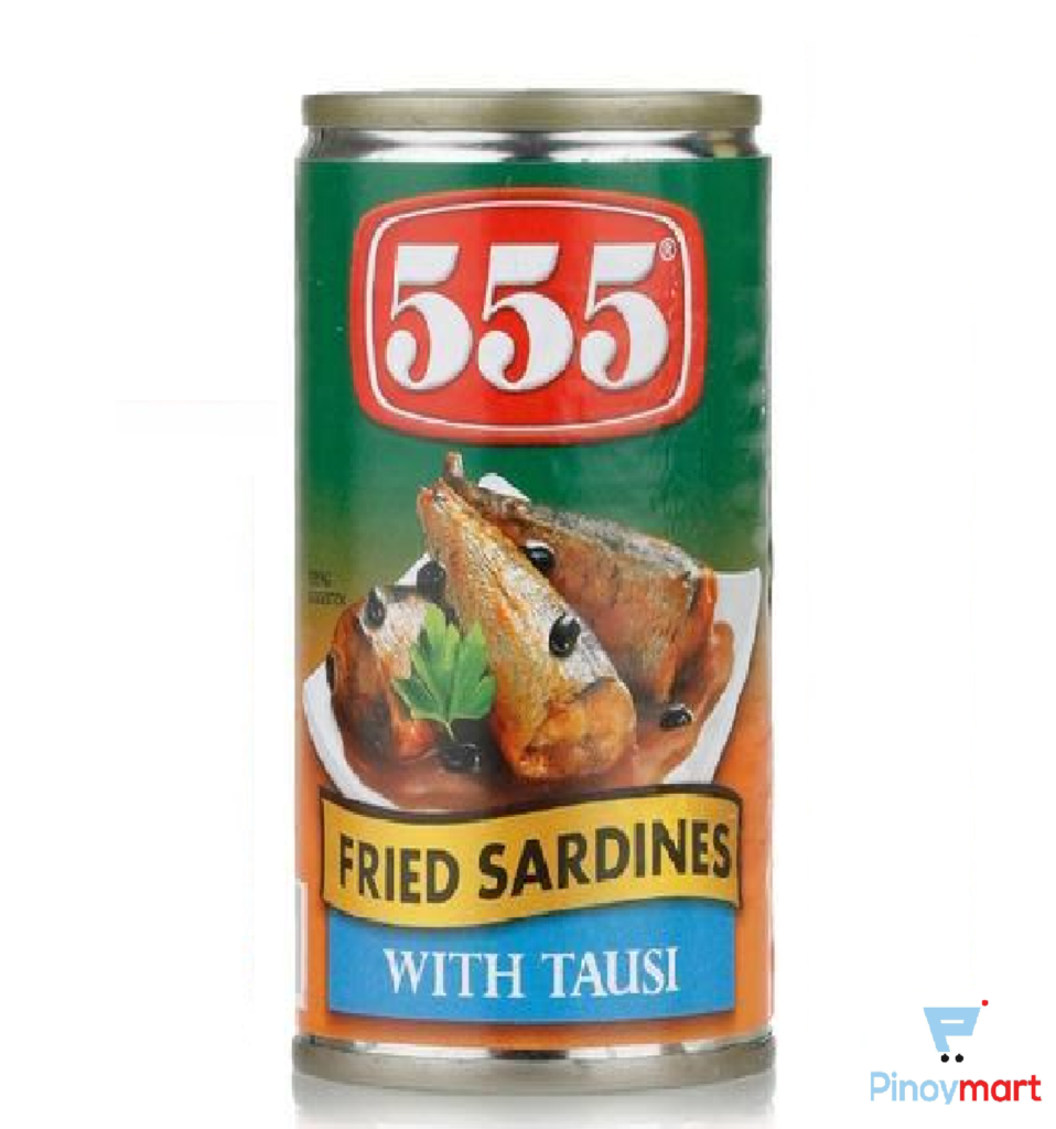 555 Fried Sardines with Tausi - Pinoymart