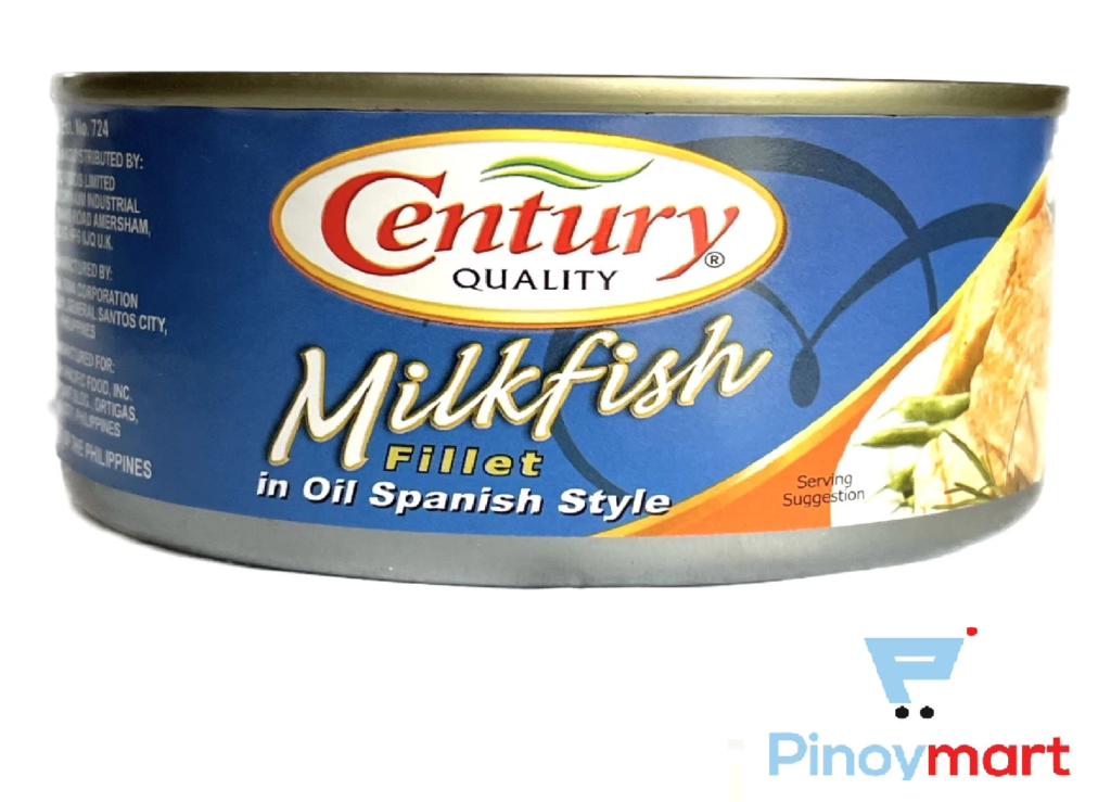 Century Quality ( Bangus )Fillet Spanish Style 184g - Pinoymart