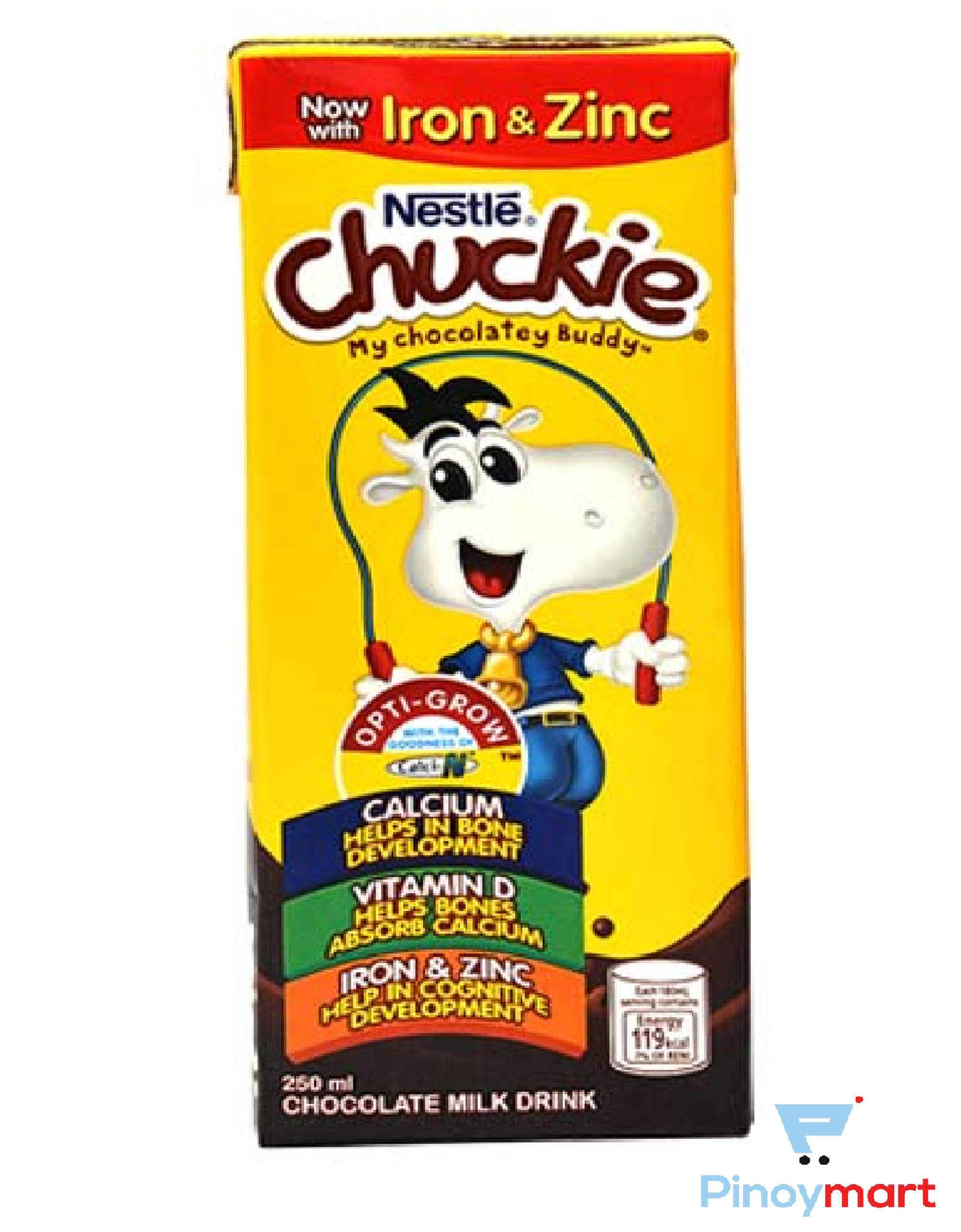 Nestle Chuckie Chocolate Milk 250ml - Pinoymart