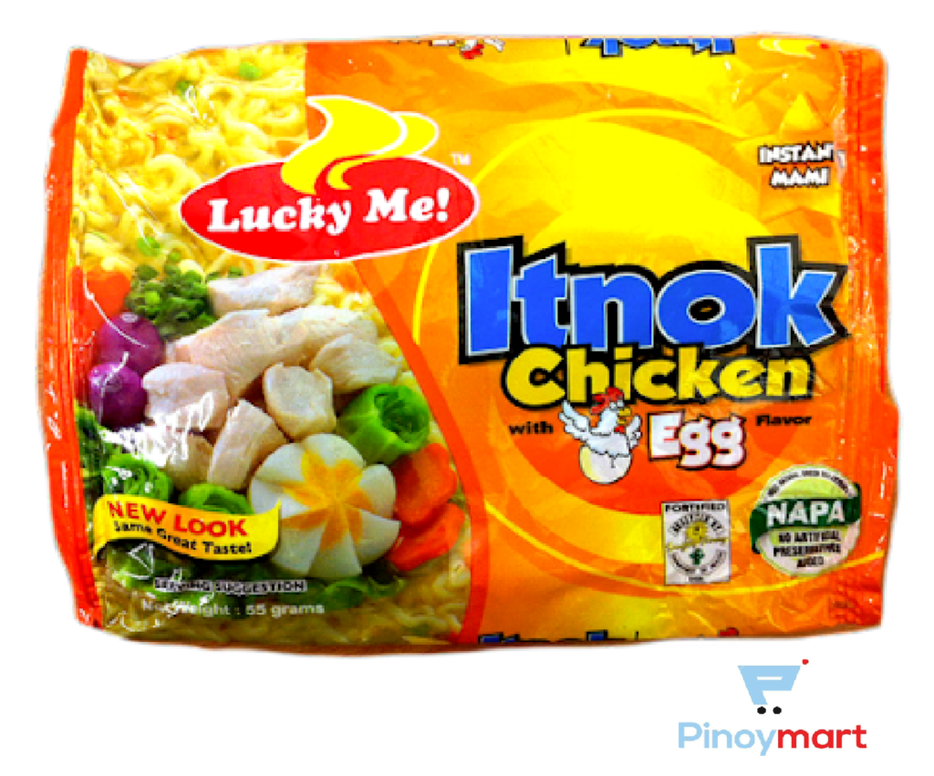 Lucky Me Itnok Chicken with Egg 55g - Pinoymart