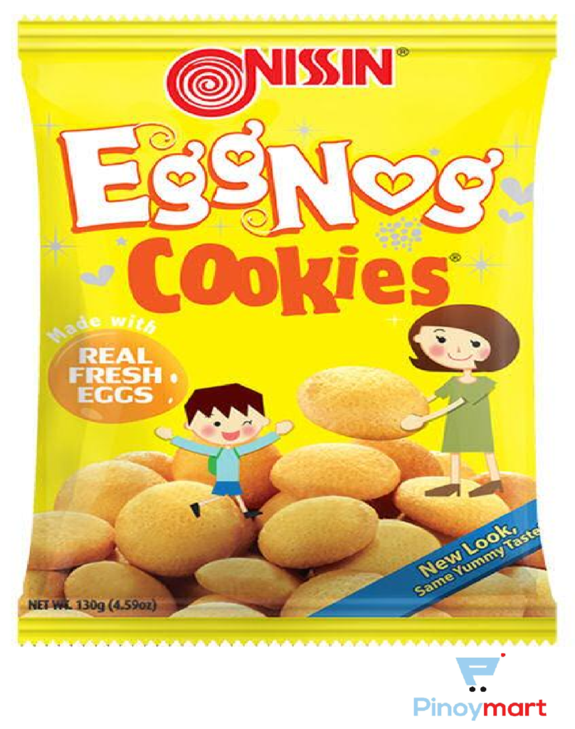 Nissin Eggnog Cookies 130g - Pinoymart