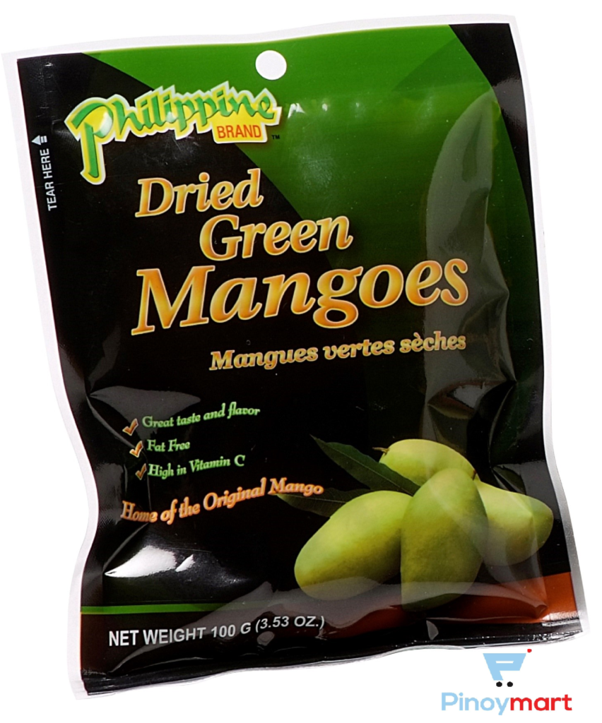 (Cebu's Lucky) Philippine Brand Dried Green Mangoes 100g - Pinoymart